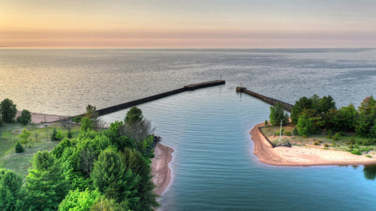 Michigan's Upper Peninsula Boasts A Scenic Byway With Waterfalls ...