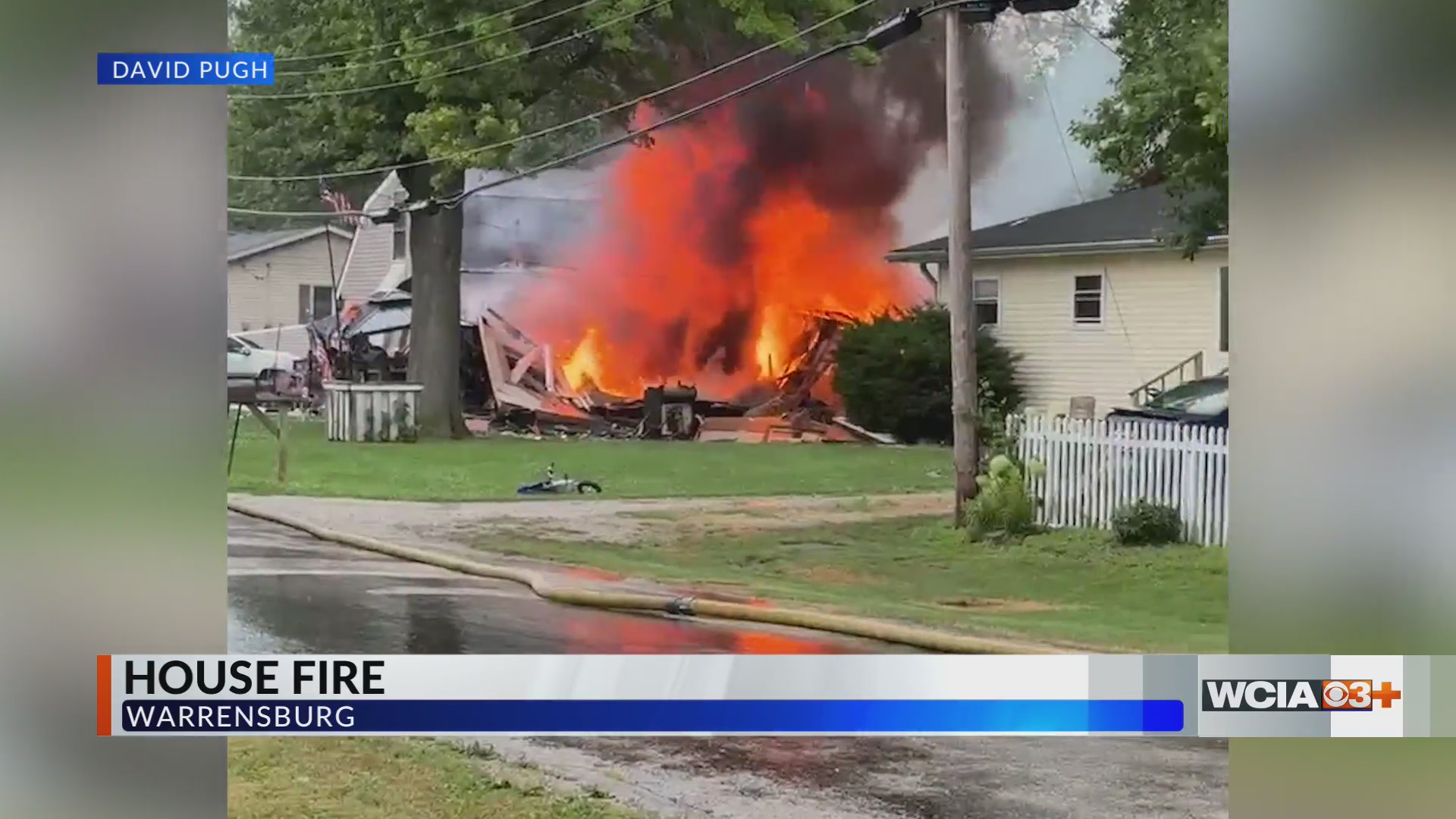 Fire Marshal investigating house fire in Warrensburg