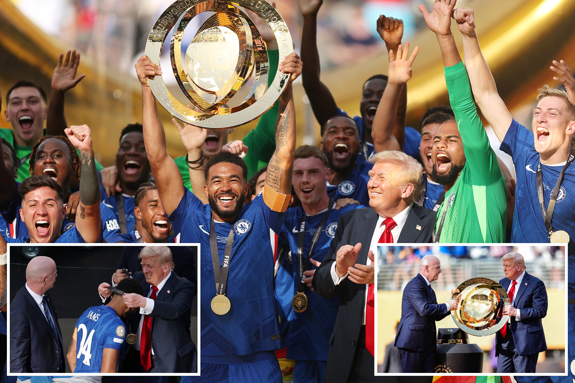 Trump quips about signing executive order mandating soccer be called ...