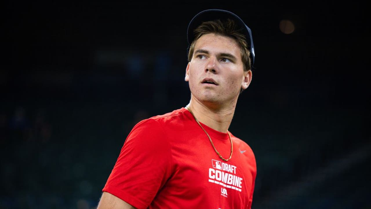 Texas Rangers select Gavin Fien with 12th overall pick in MLB draft