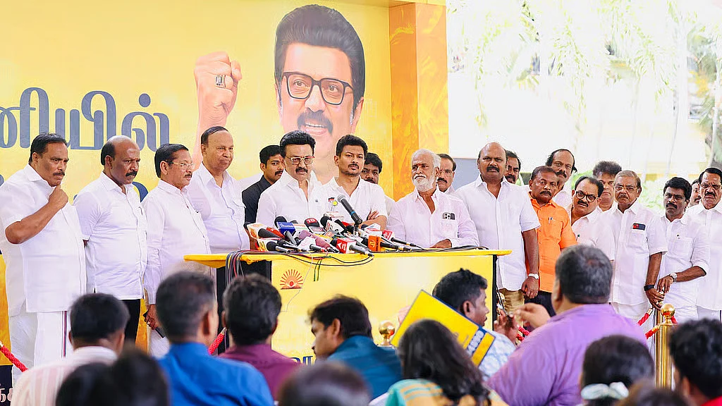77 lakh people made DMK members through Oraniyil Tamil Nadu initiative
