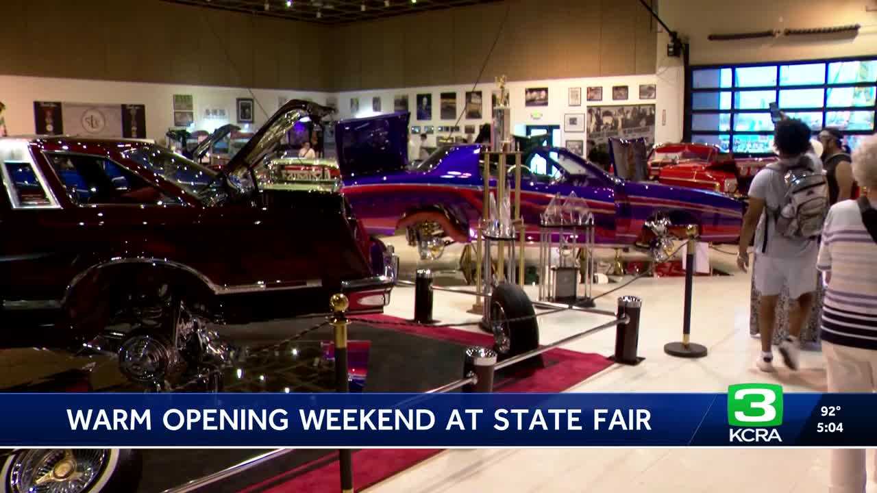 Cows to custom cars: Lowriders, farm animals steal the show at ...