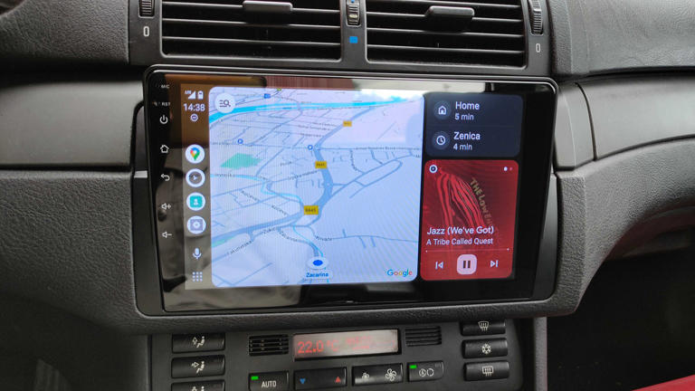 This cheap device helped me add Android Auto to my car without ...