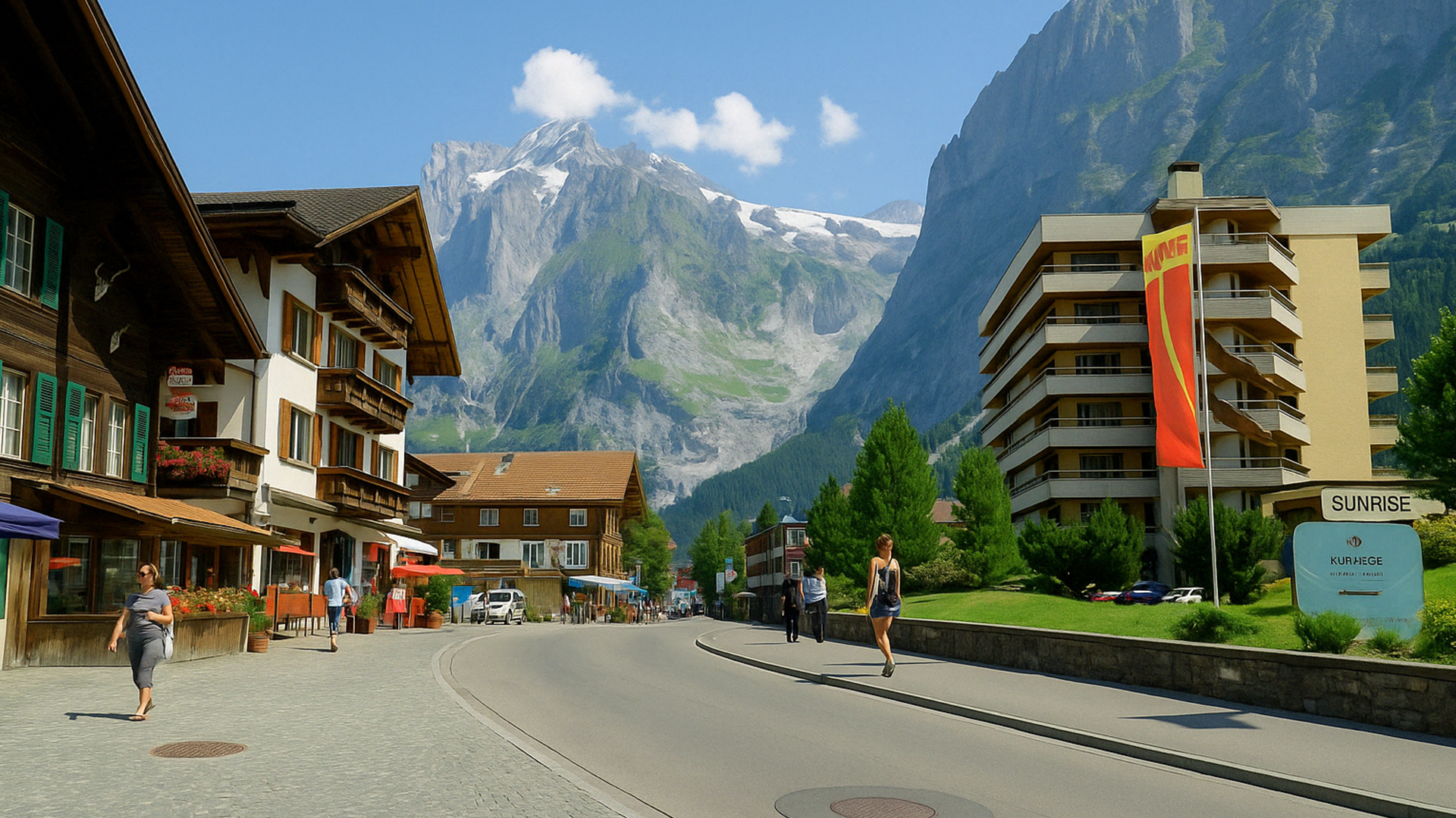 Explore Grindelwald – Switzerland’s Most Charming Alpine Village (4K)