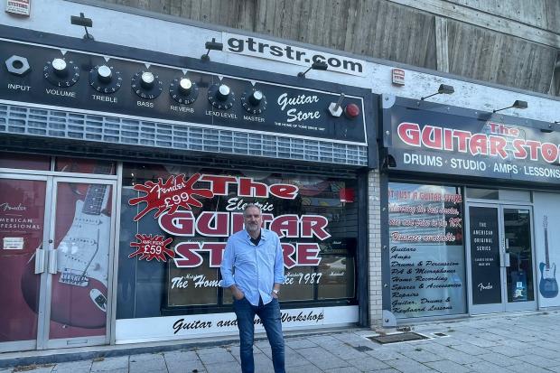Southampton guitar shop joins campaign to save music shops across the UK