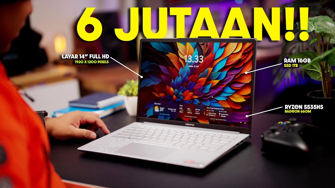 Laptop Keren dengan Performa Se-KECE Ini Cuma 6 JUTAAN Advan Workplus ...