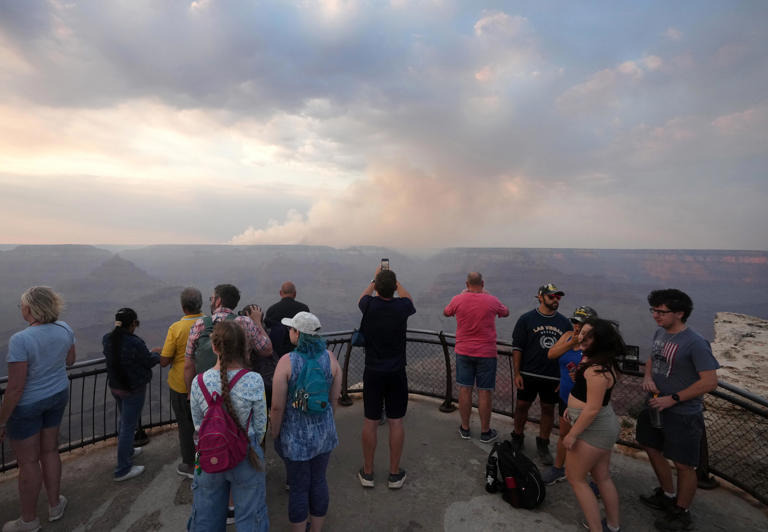 Grand Canyon's North Rim fire still raging amid strong winds, 'extreme ...