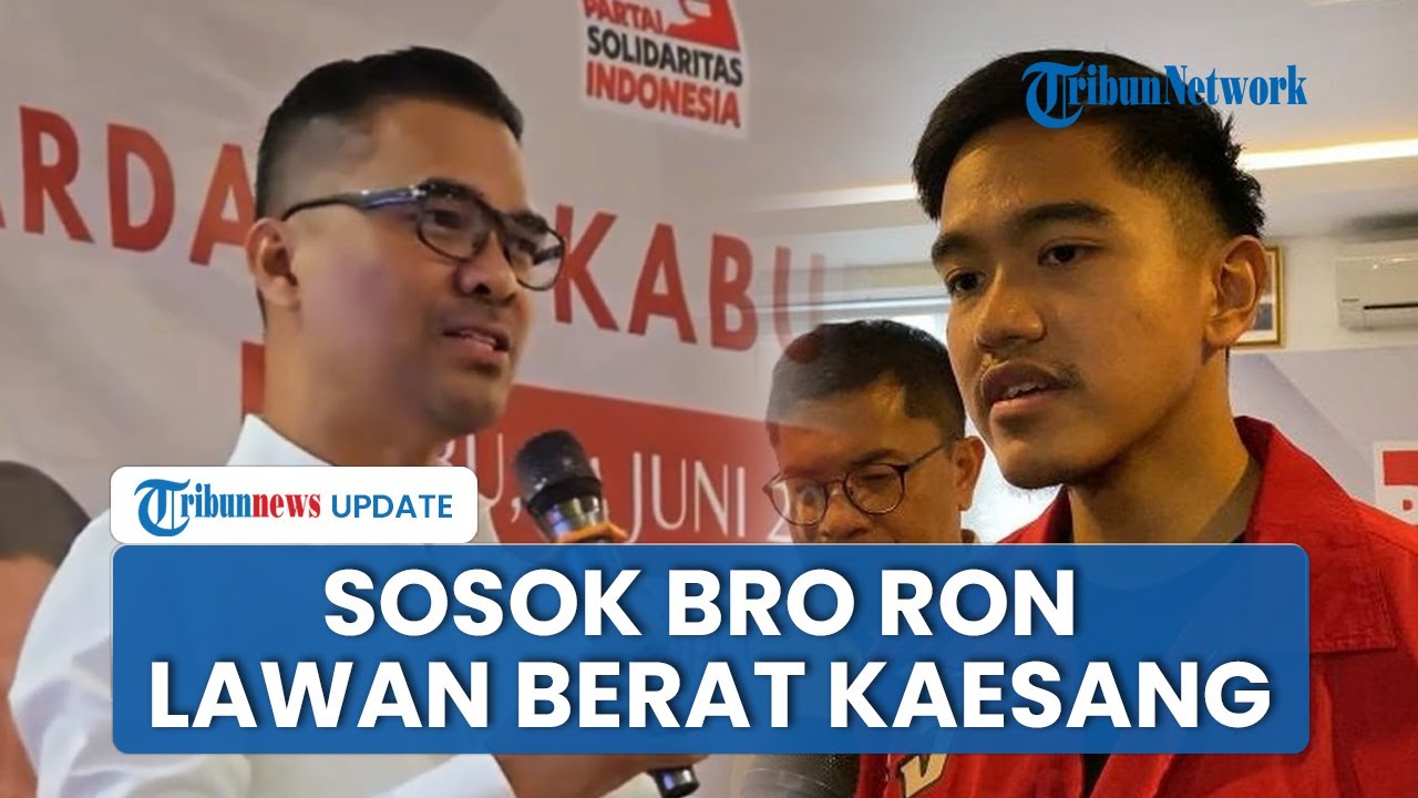 Sosok Bro Ron Lawan Berat Kaesang, Kalahkan Putra Bungsu Jokowi pada ...