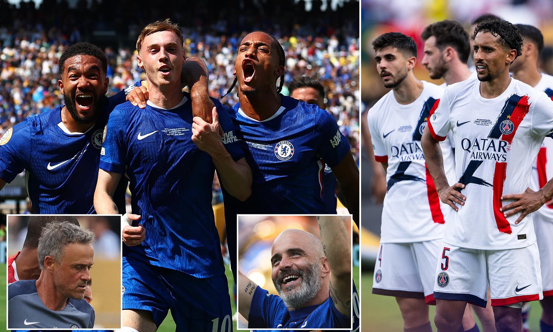 Cole Palmer receives top mark from L'Equipe after Club World Cup win - as PSG stars are savaged