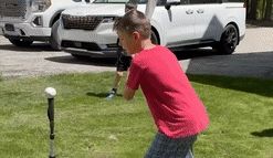 Eye-watering Moment Kid Removes Loose Tooth With Baseball Bat Swing