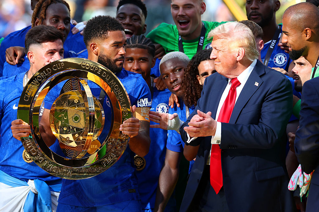 Trump Steals Soccer Champions’ Spotlight, Gets Booed by Fans