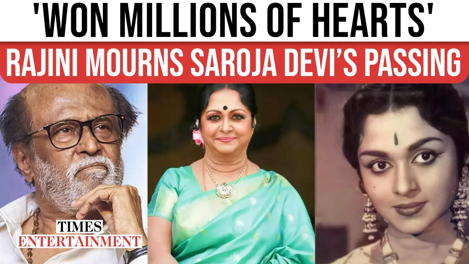 Legendary South Indian actor B. Saroja Devi dies at 87
