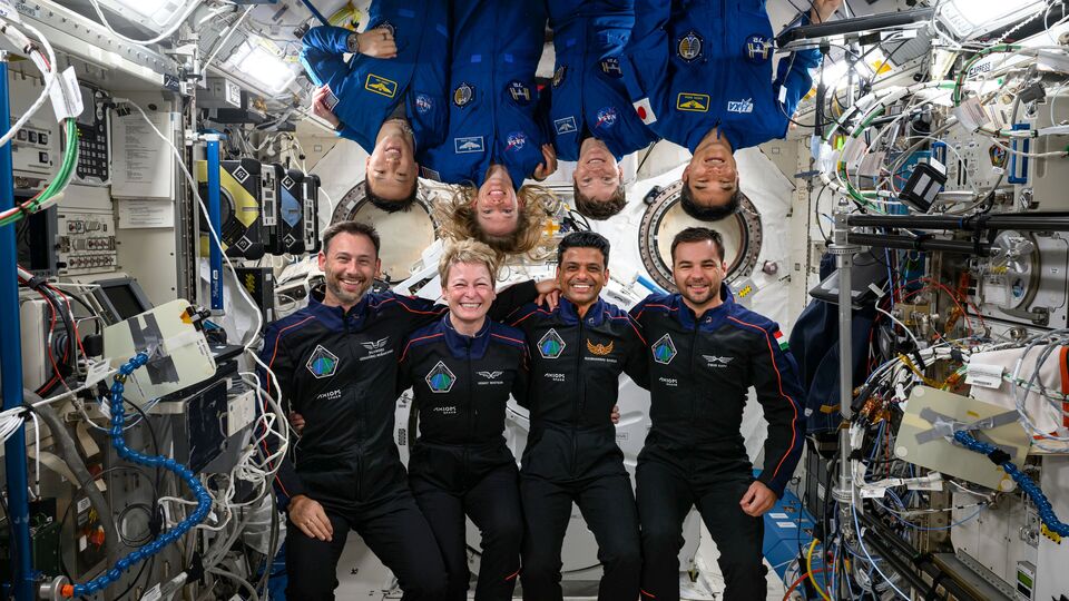 Shubhanshu Shukla Return LIVE Updates: Axiom-4 crew, including Shux ...