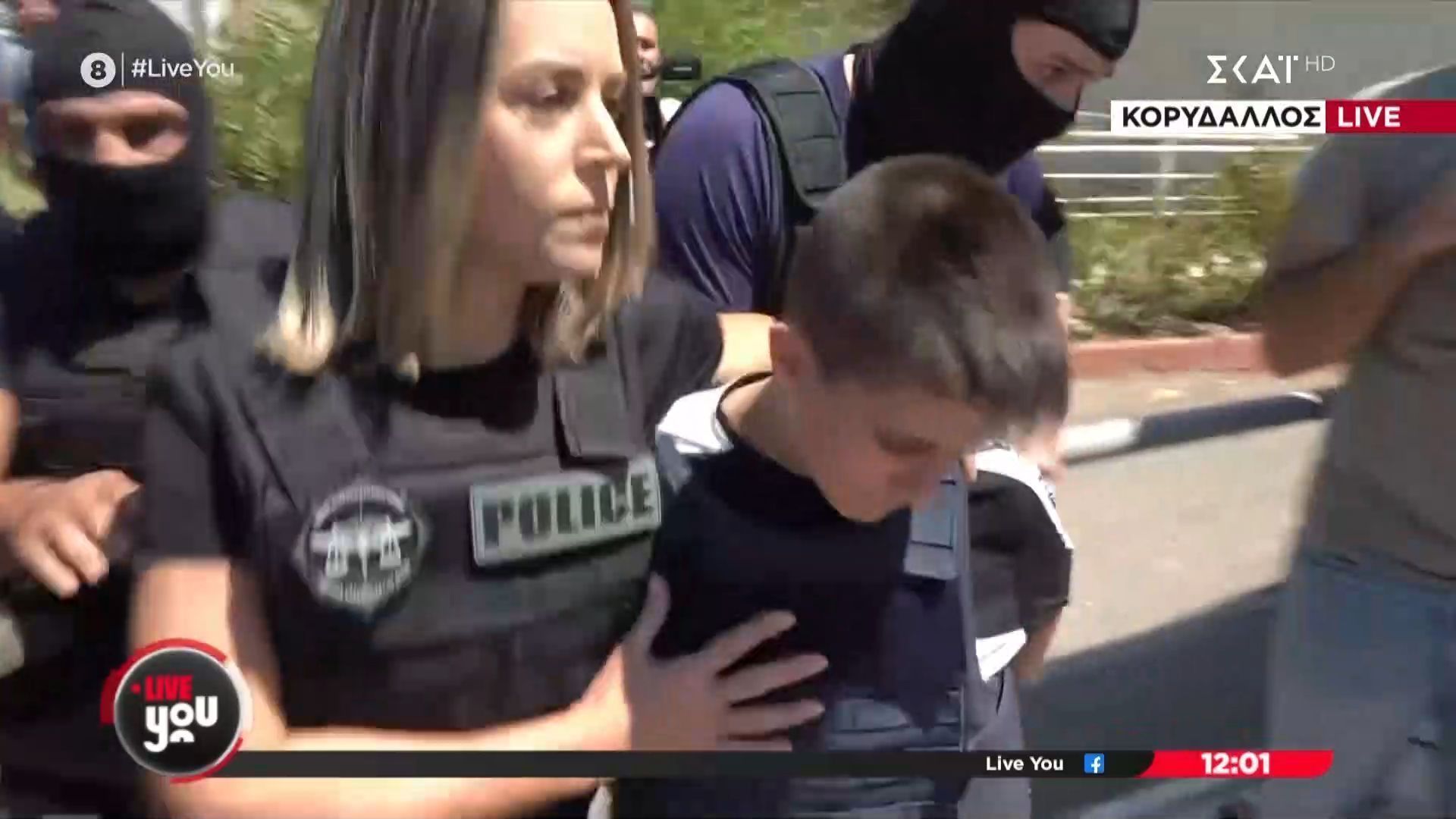 Έφτασε στις Φυλακές Κορυδαλλού η Ειρ. Μουρτζούκου