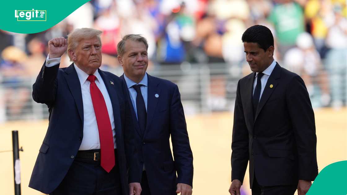 Watch: US President Donald Trump gatecrashes Chelsea's Club World Cup ...