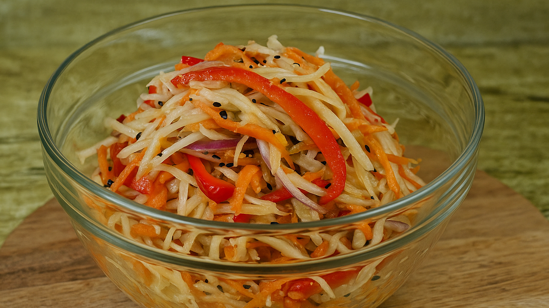 Papaya Atchara – Sweet, Tangy & The Perfect Filipino Pickle!