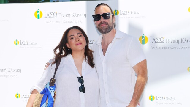 Ευρυδίκη Βαλαβάνη και Γρηγόρης Μόργκαν πήραν εξιτήριο από το μαιευτήριο ...