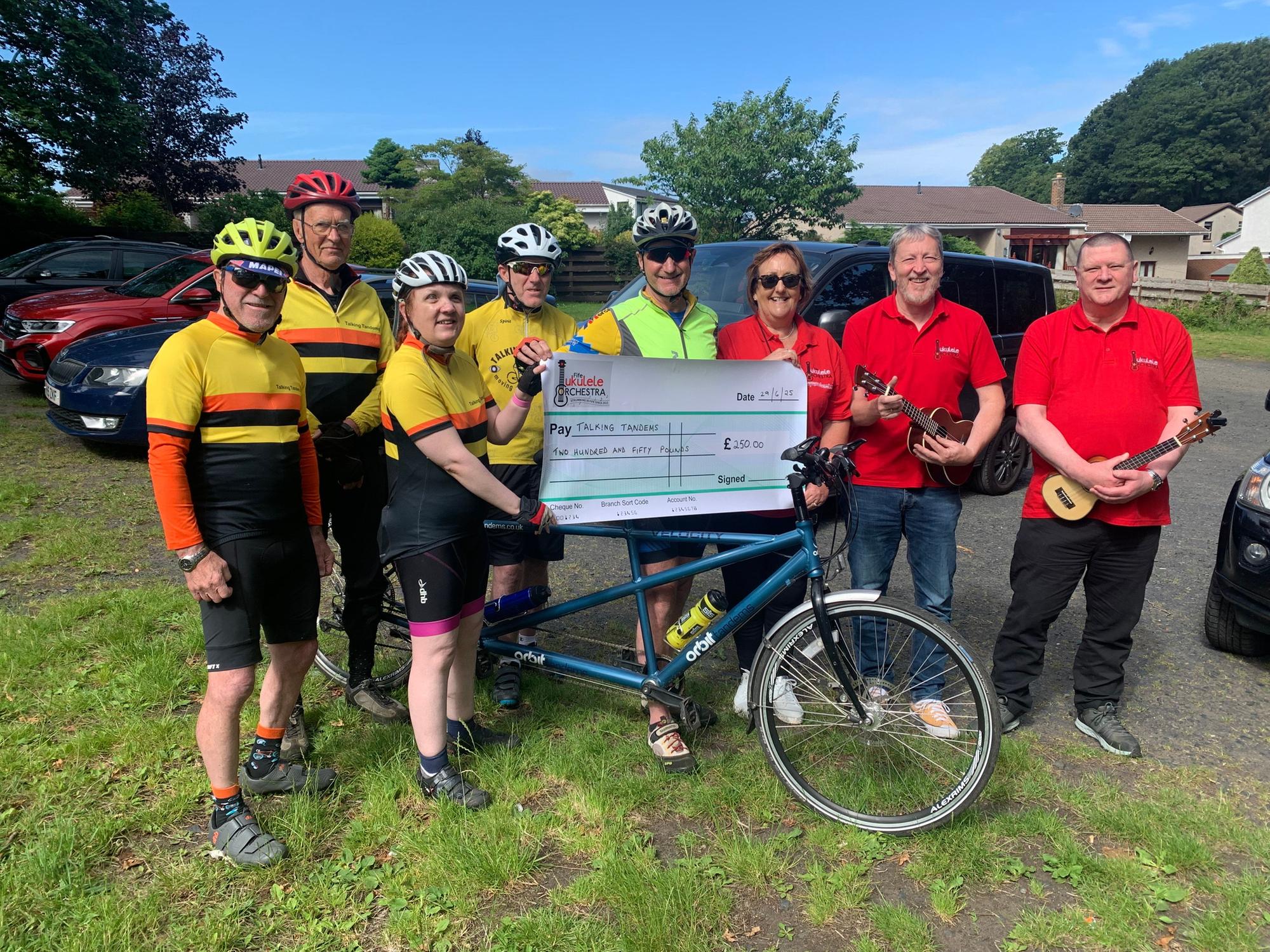 Ukele Orchestra raises cash for good causes