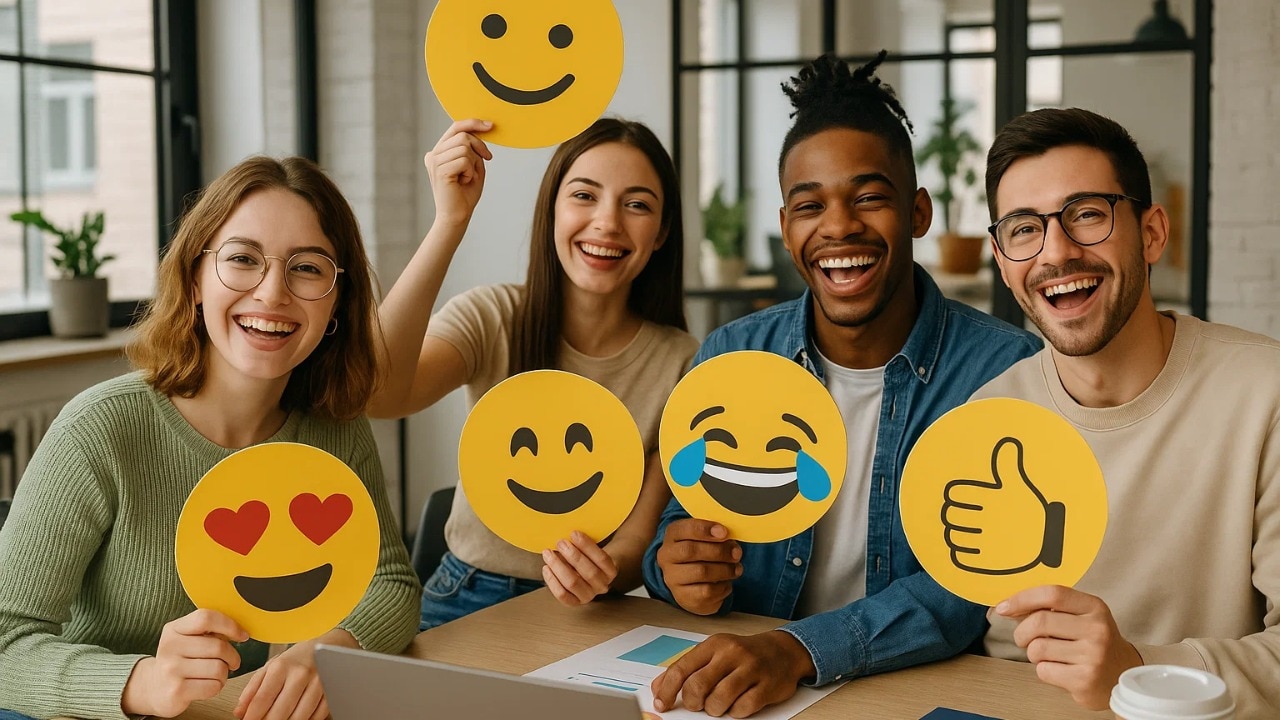 88% of Gen Z say yes to emojis at work. Is this the new office language?