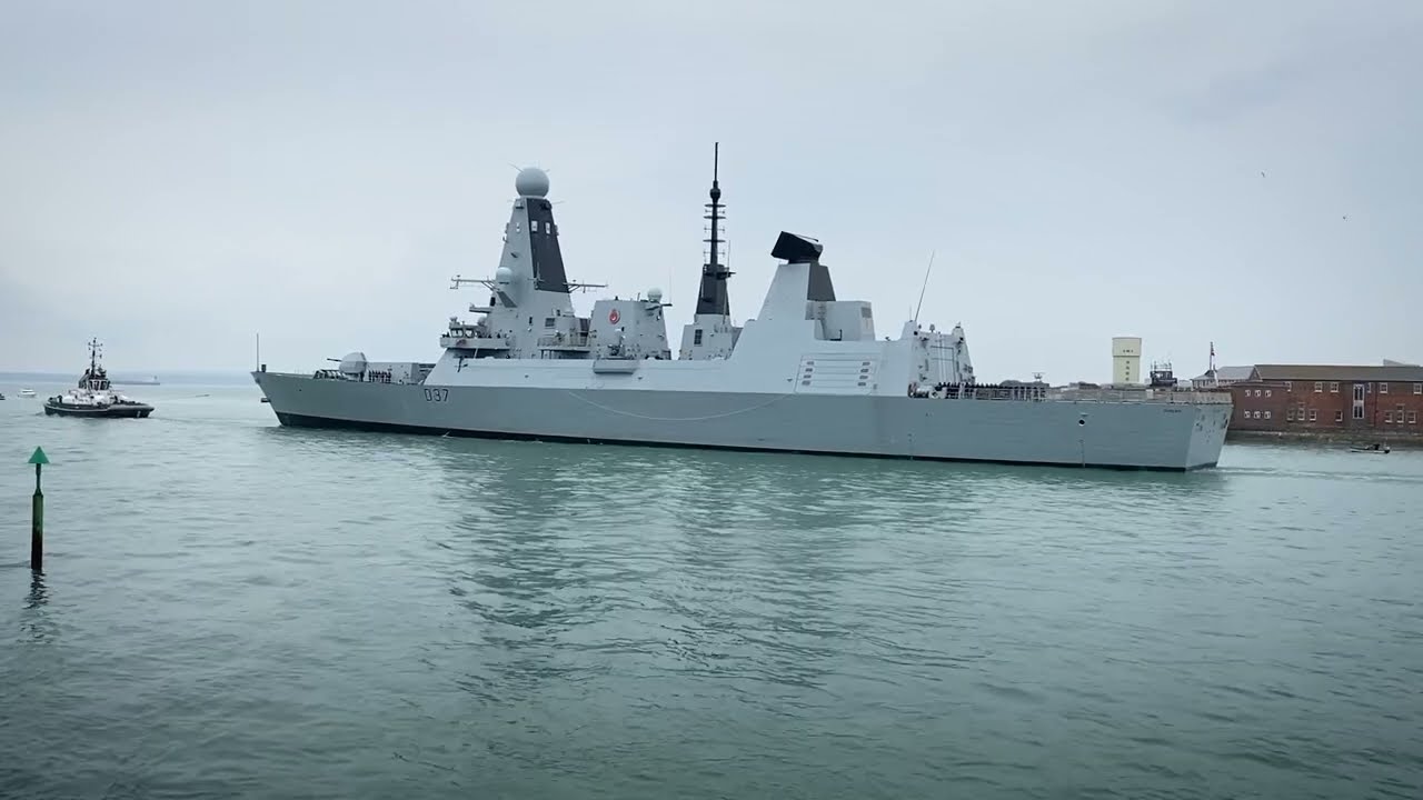 HMS Duncan Returns to Sea After Full Modernization