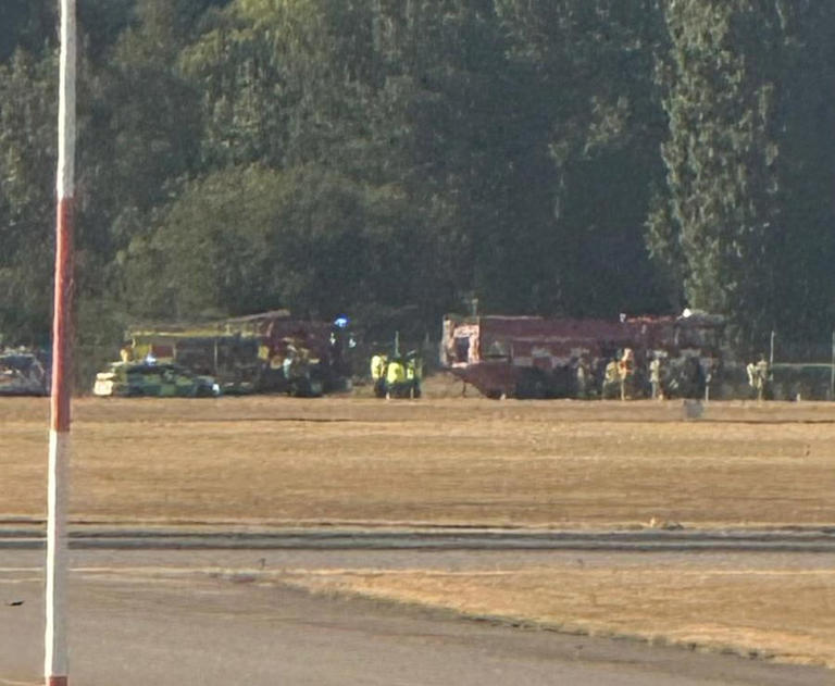 Four killed after plane crashes at Southend Airport