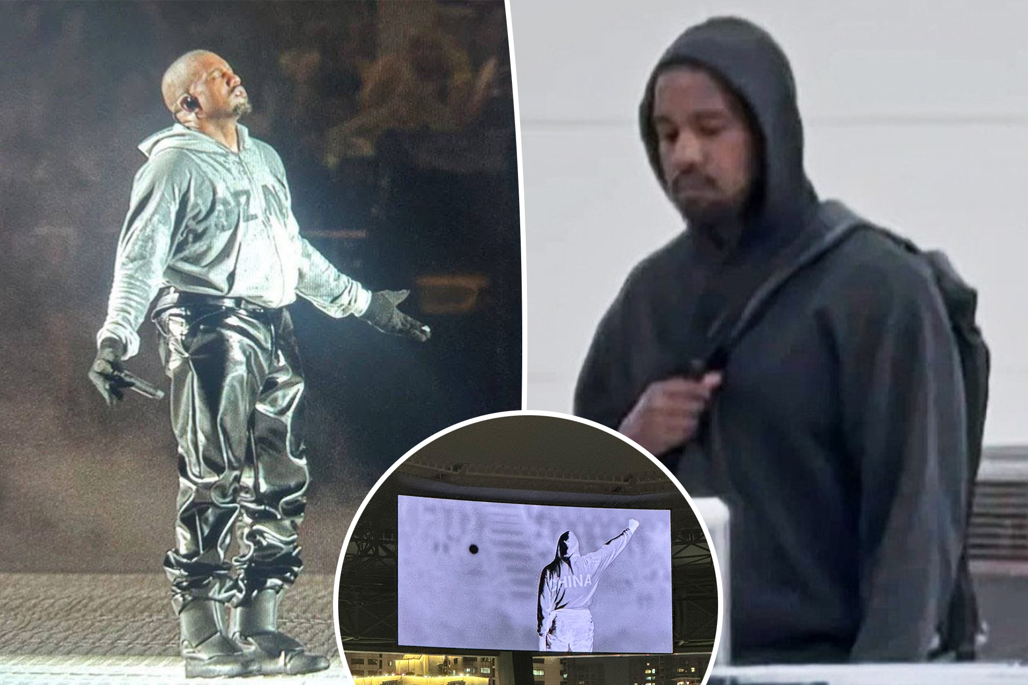 Angry Kanye West fans chant for refunds at chaotic Shanghai show ...