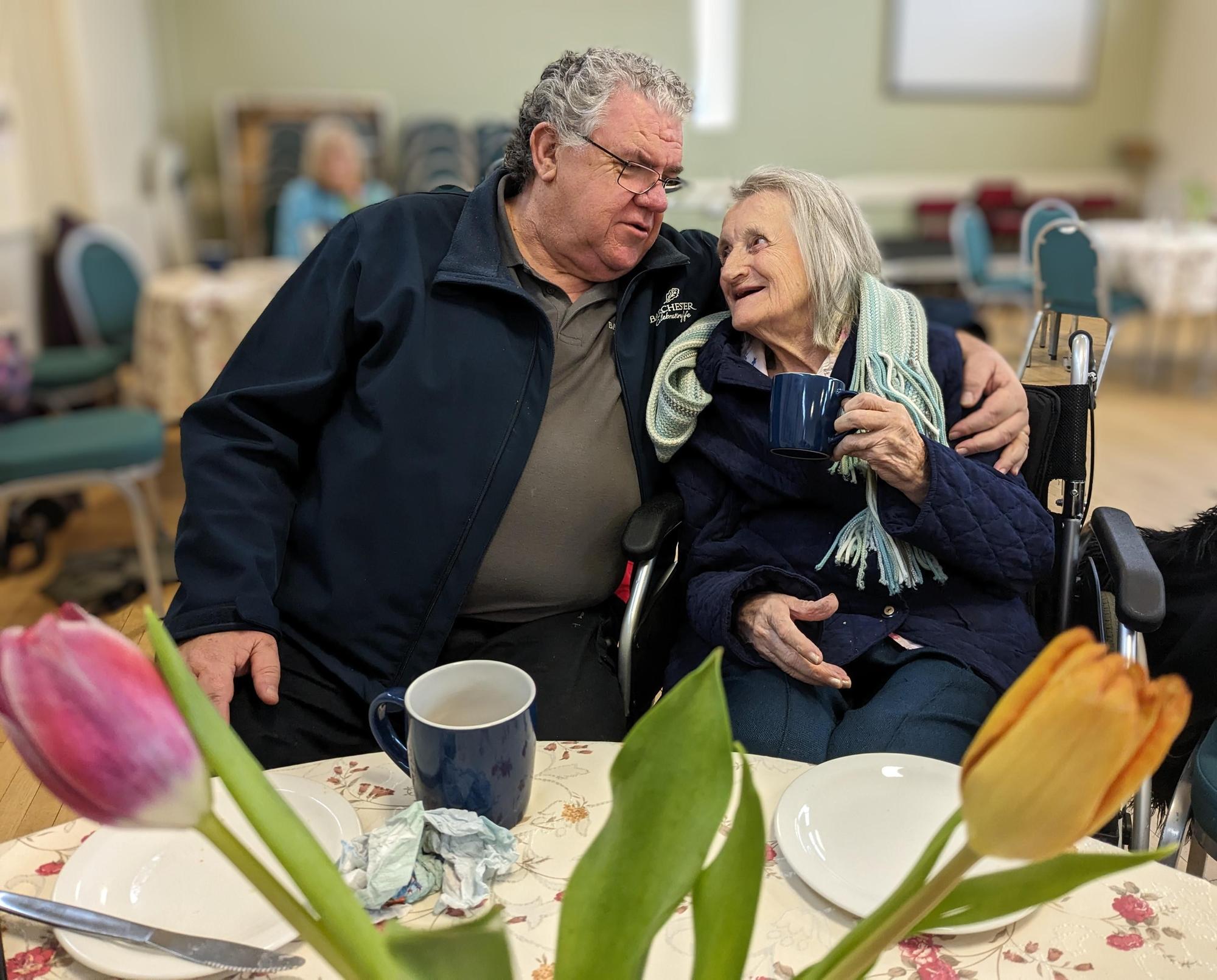 Local care home say goodbye and good luck to retiring maintenance manager