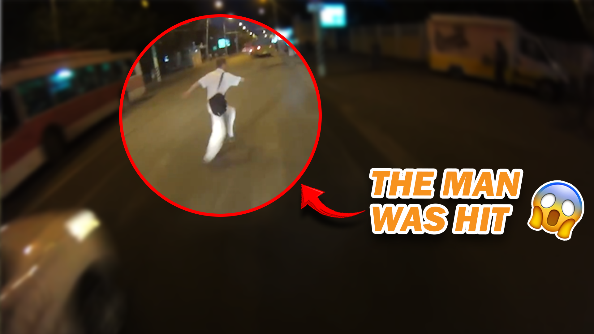 Pedestrian Incident Caught on Cam – Dangerous Moment on the Road! 🚶‍♂️⚠️