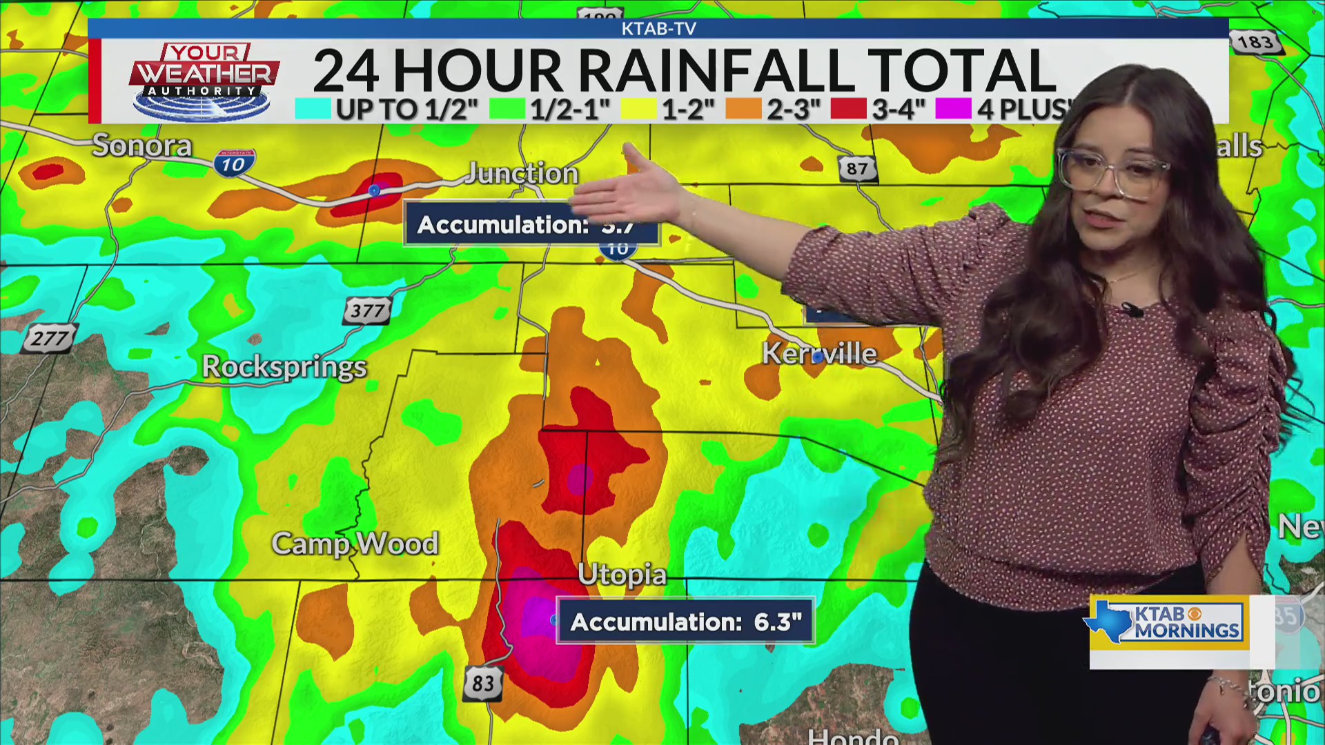 Wake-Up Weather: flood warnings light up Texas overnight once again