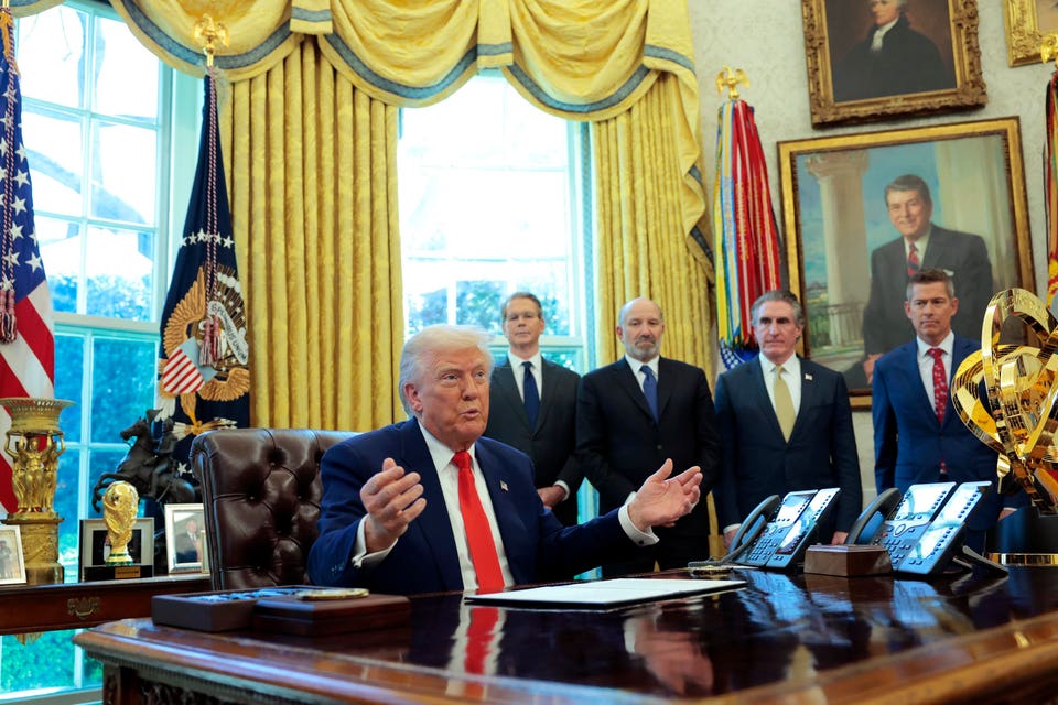 Trump ‘TACO’ Tracker: Here Are The President’s 28 Tariff Flip-Flops