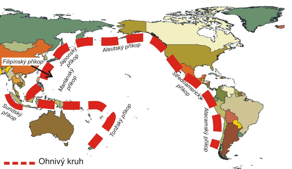 Pacific Ring of Fire Formation Timeline and Current Status