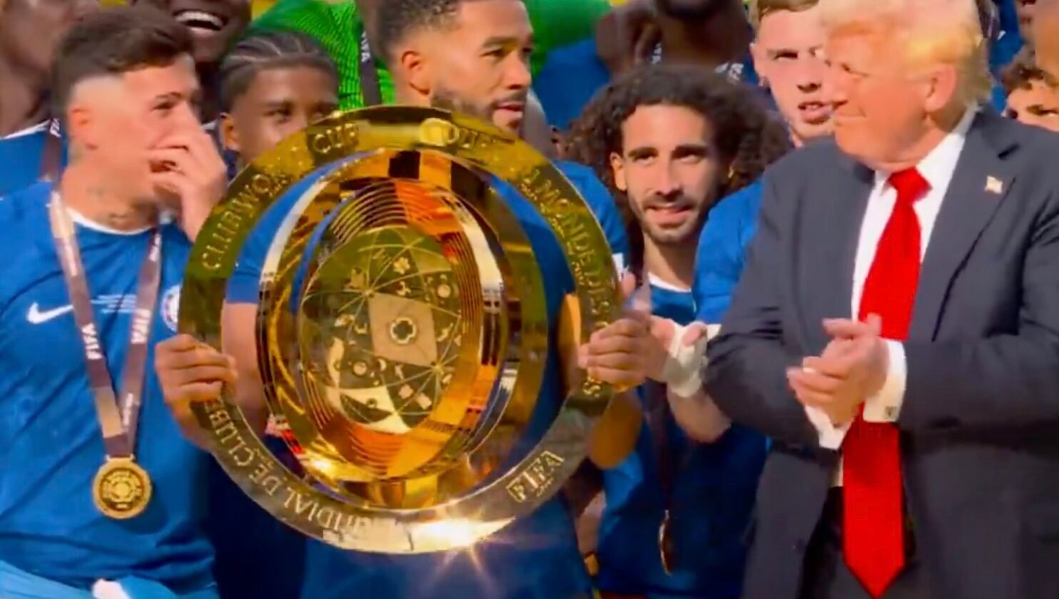 Chelsea Lift the Club World Cup… and Donald Trump Refused to Leave! – Watch