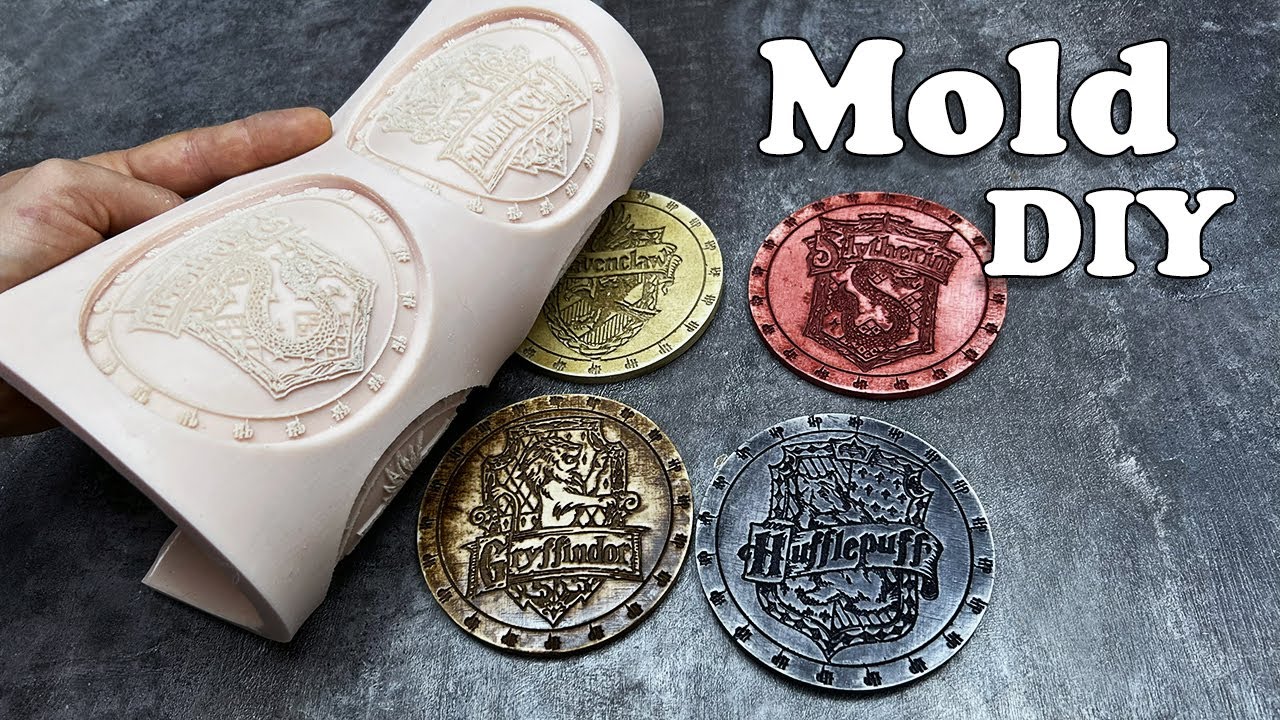 Creating Logos for Hogwarts Faculties A Magical Silicone Mold from the ...