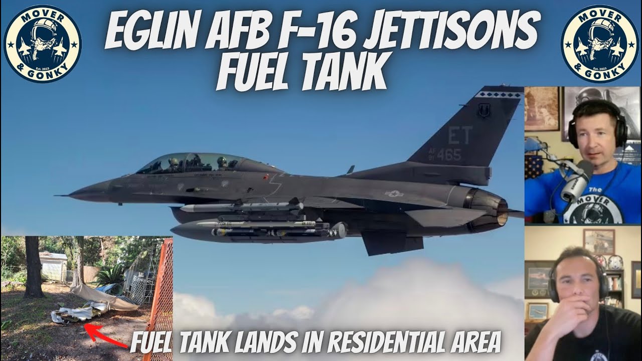 Real Pilots Analyze F-16 Fuel Tank Incident in Niceville