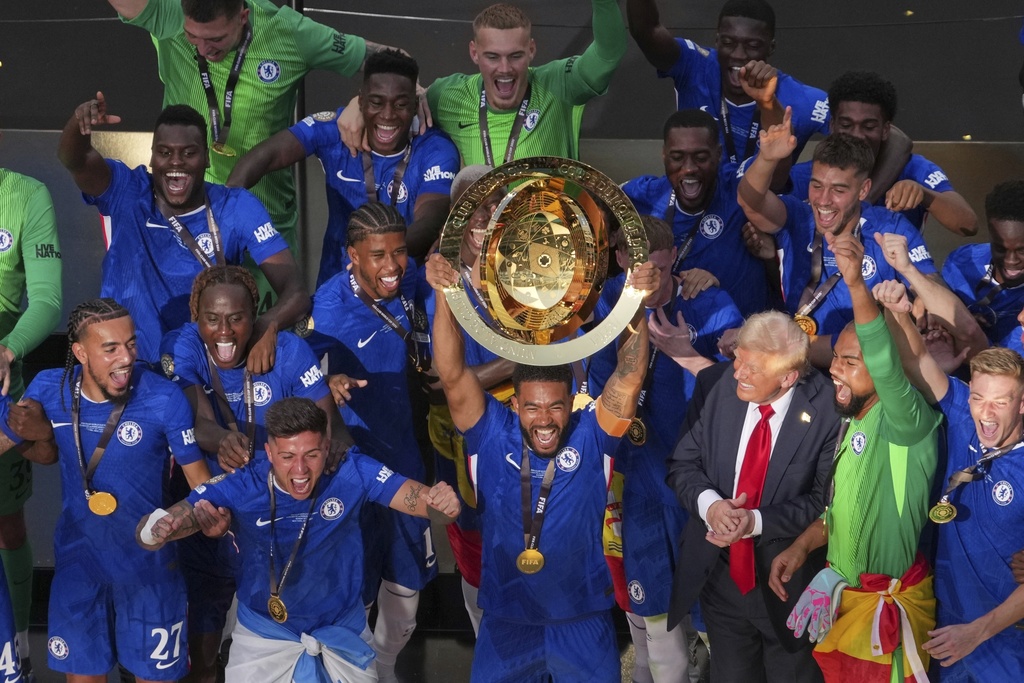 Chelsea's Cole Palmer surprised to share Club World Cup podium ...