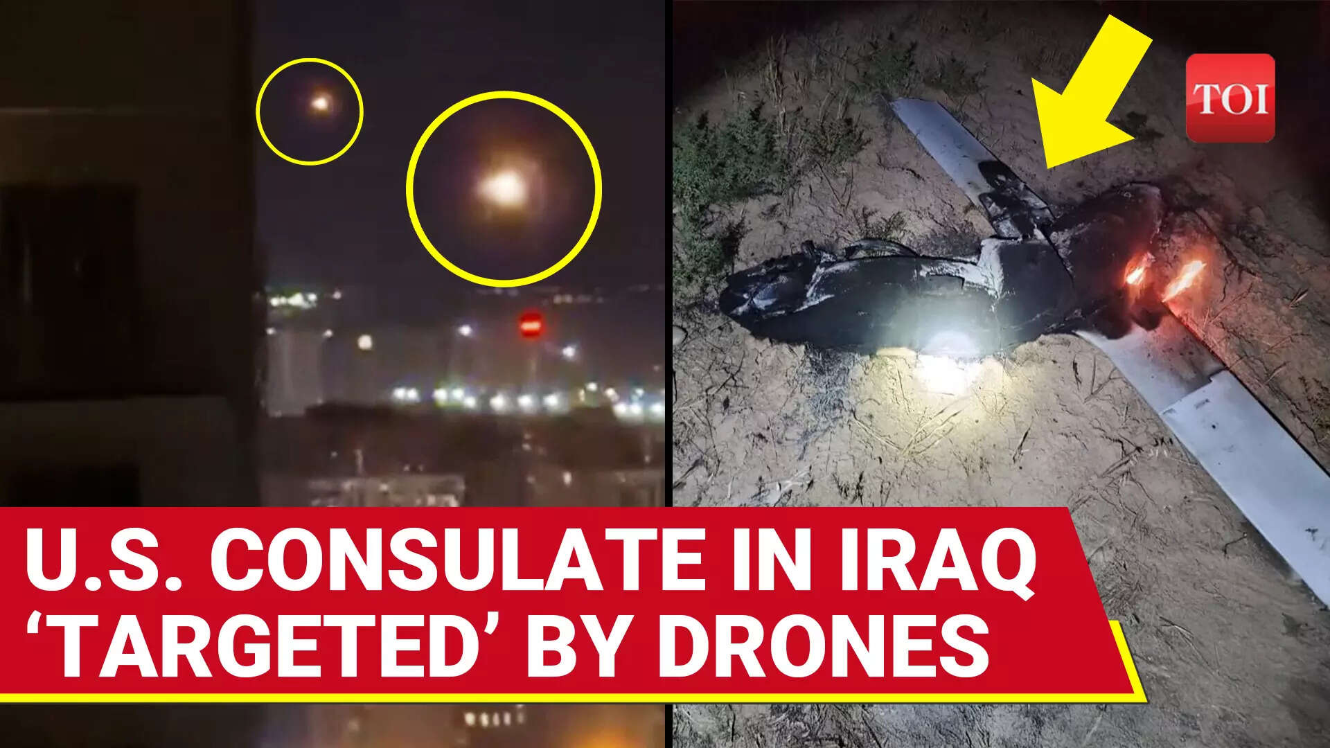 BREAKING: U.S. Troops ‘Under Attack’ In Iraq: Explosive-laden Drone ...