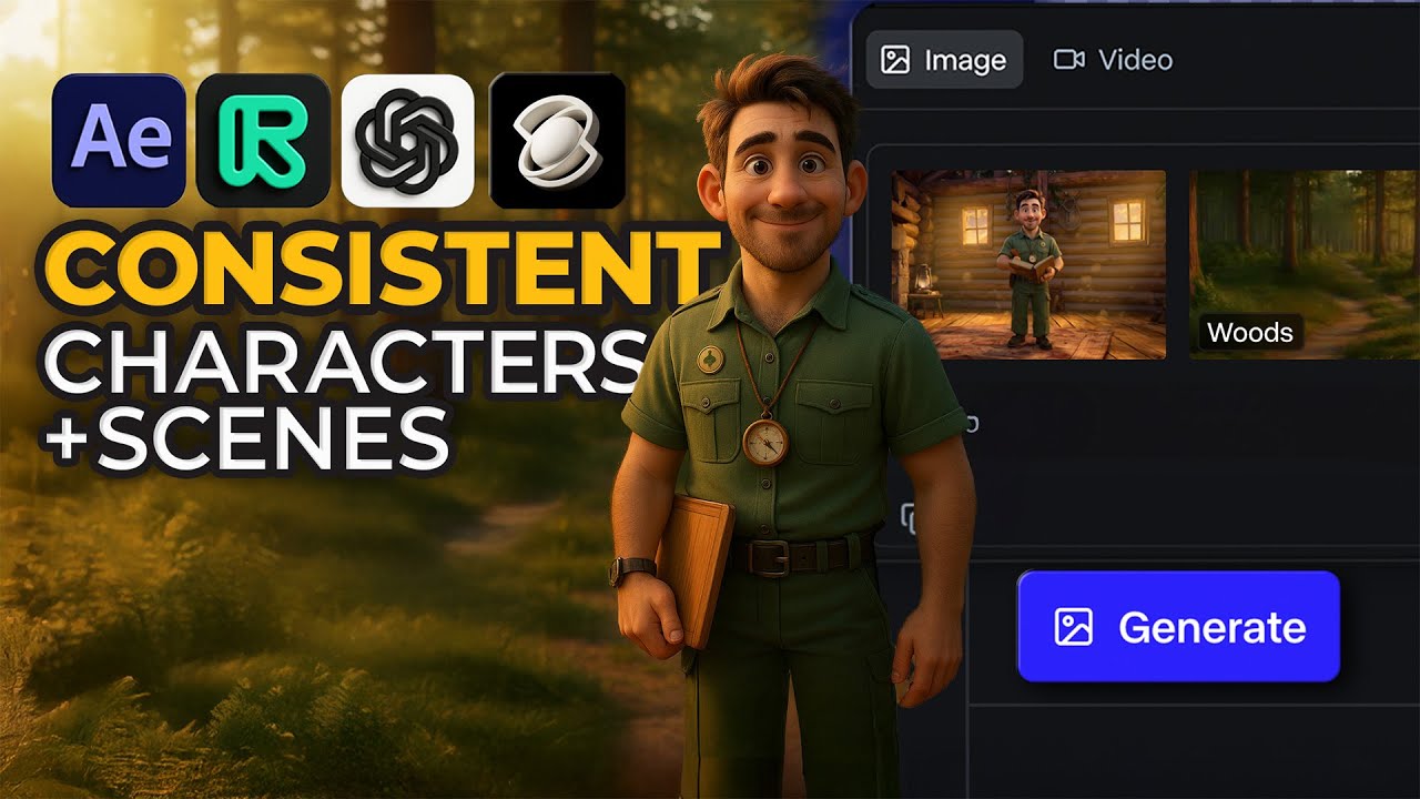 Create Animated Shorts with Consistent Characters: Full AI Tutorial