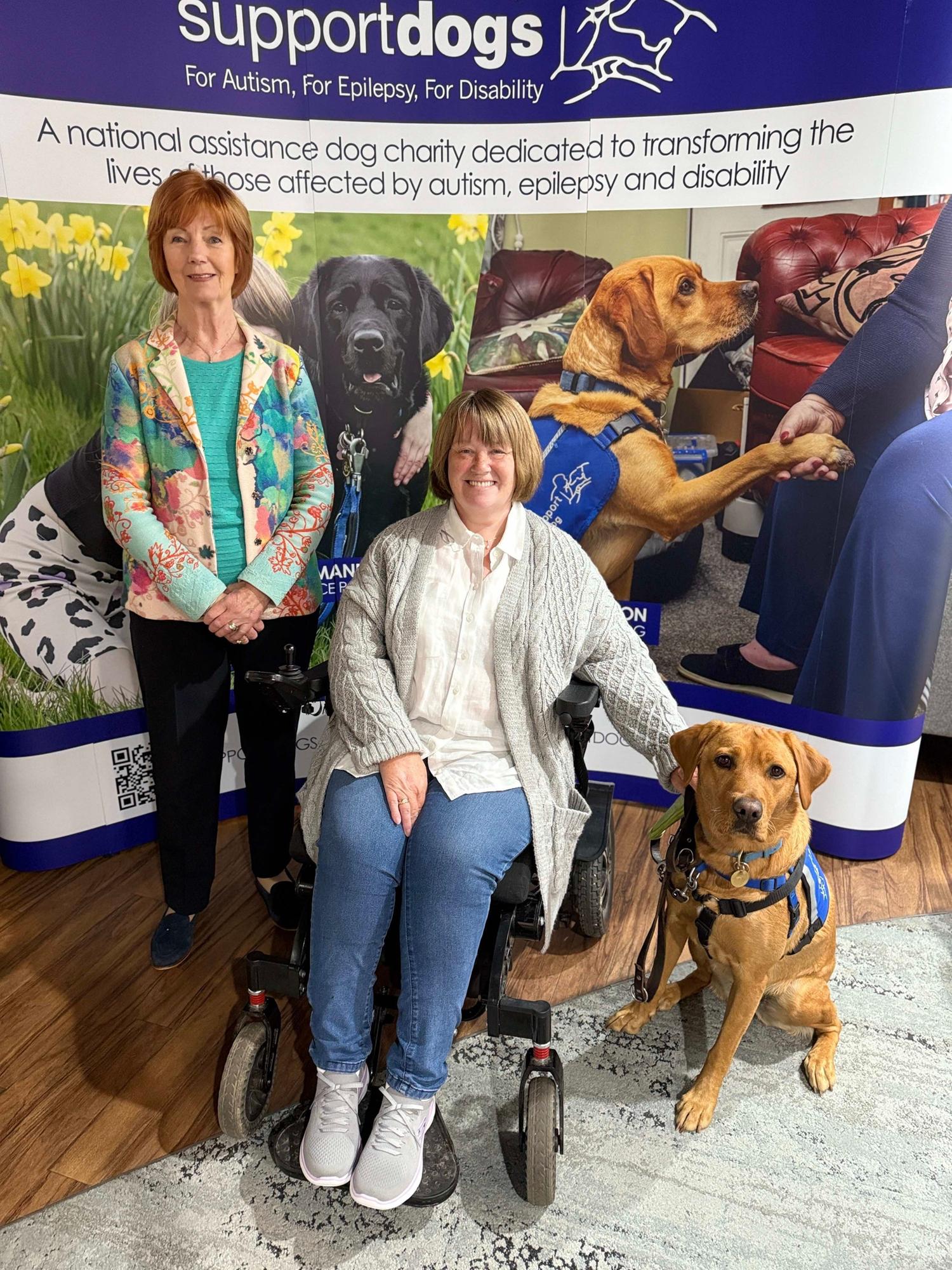 Funding boost for National Charity Support Dogs thanks to players of ...