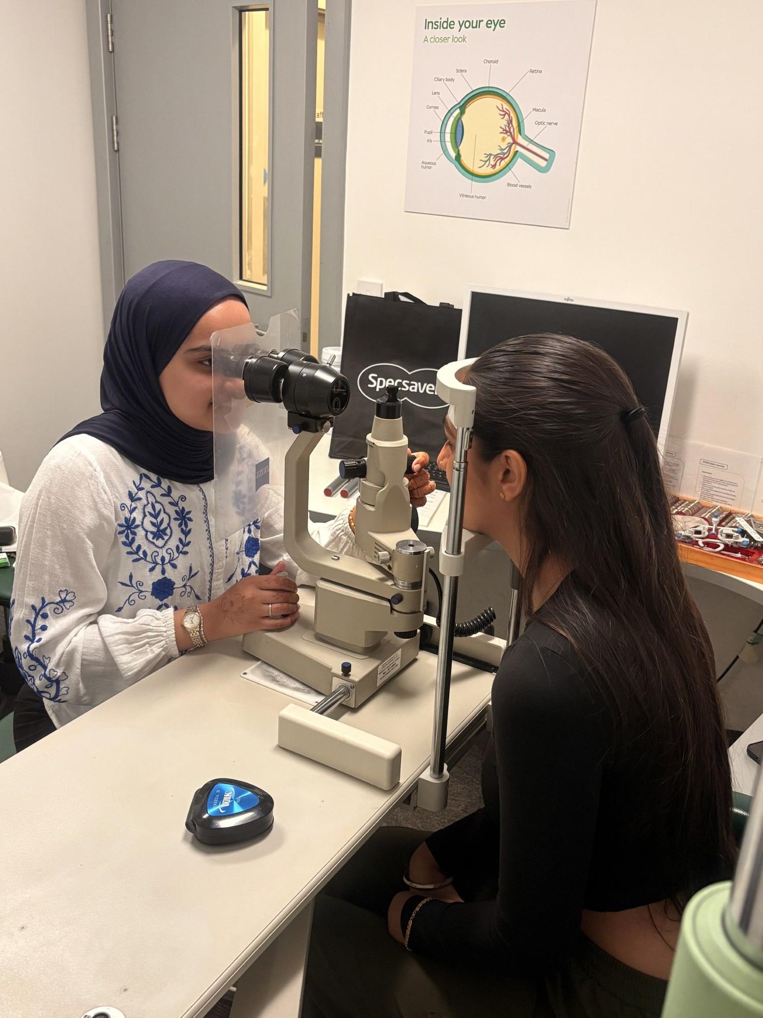 From Saturday job to sight-saving career