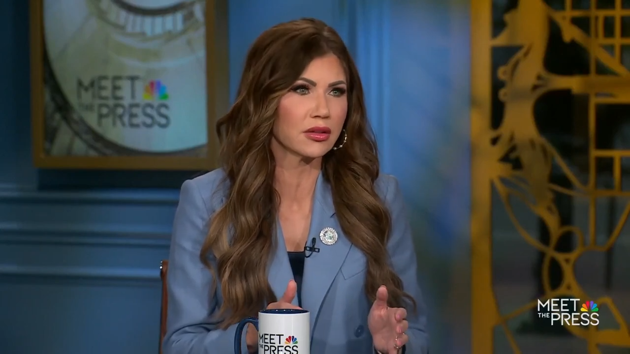 'So Many Individuals Are Playing Politics': Kristi Noem Blames 'Fake ...