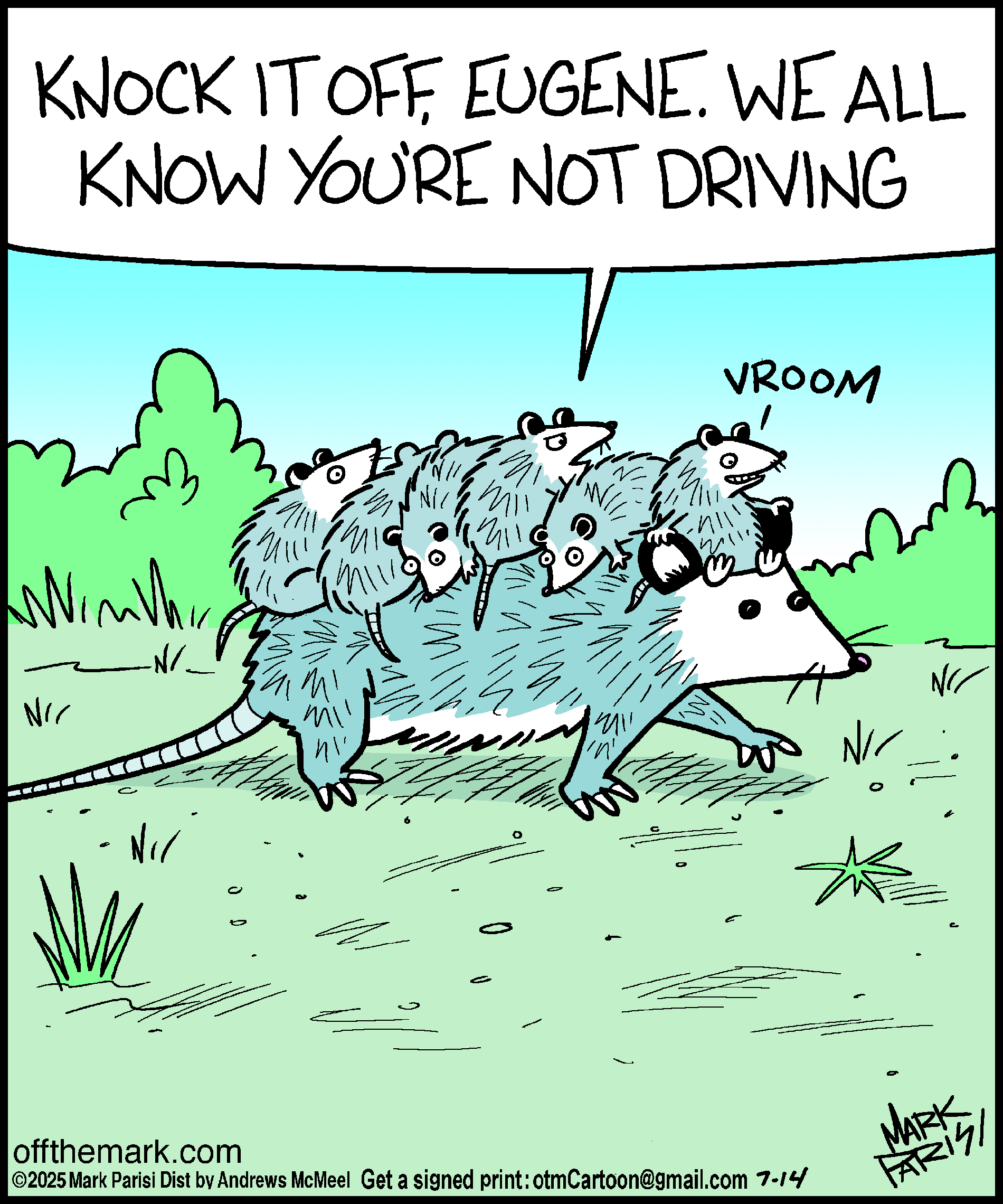 Off the Mark by Mark Parisi