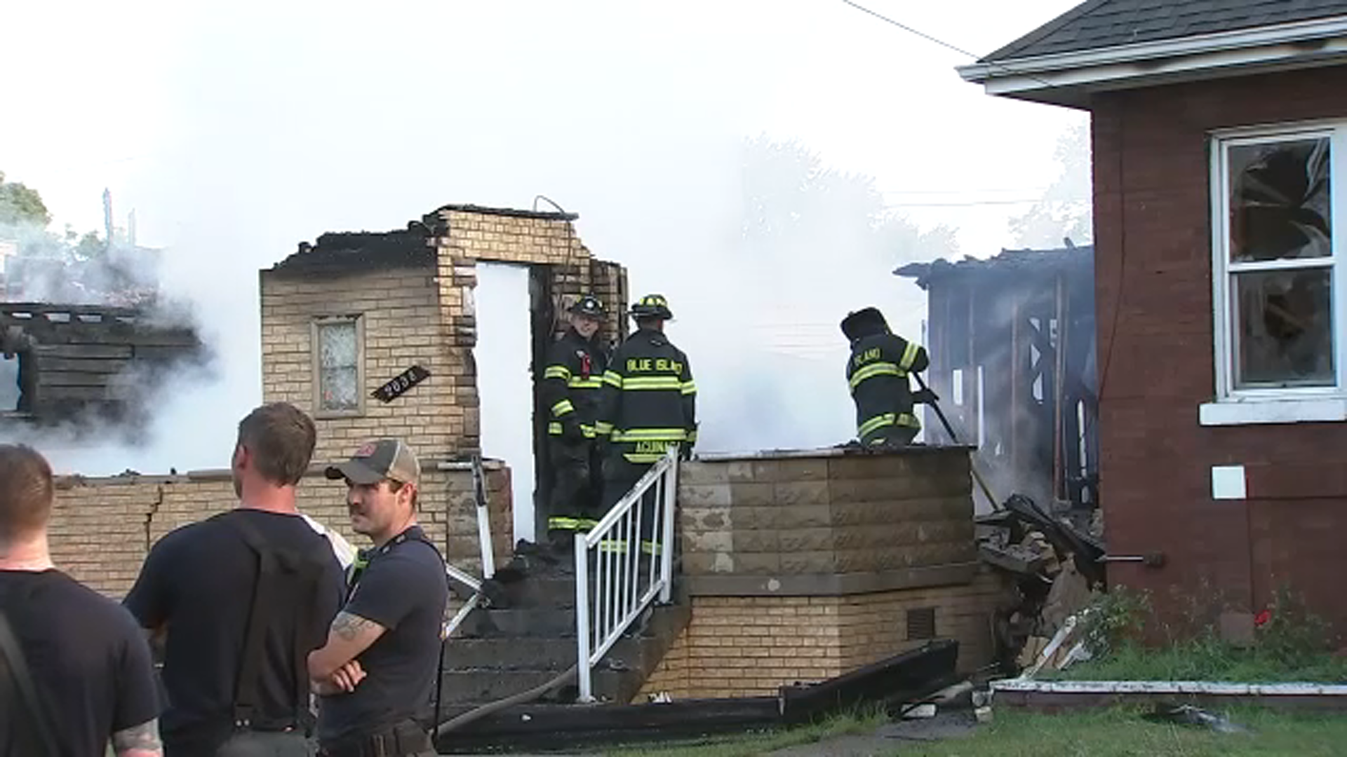 1 being investigated, dog missing after Blue Island fire destroys home ...