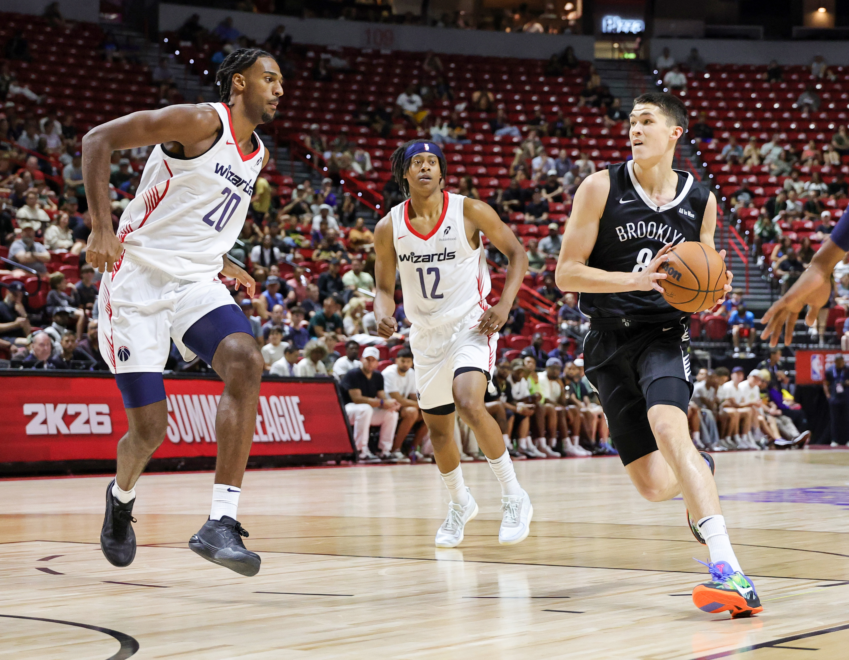 Wizards’ Alex Sarr sets NBA Summer League record with eight blocks