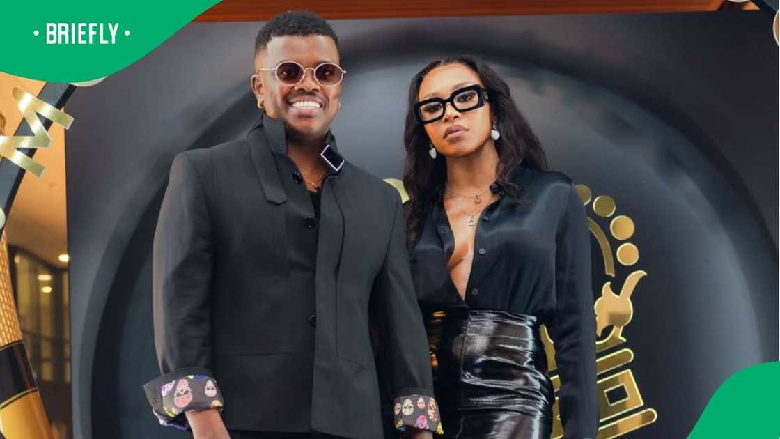 Photo: South Africans moved by DJ Zinhle and her mother-in-law crying