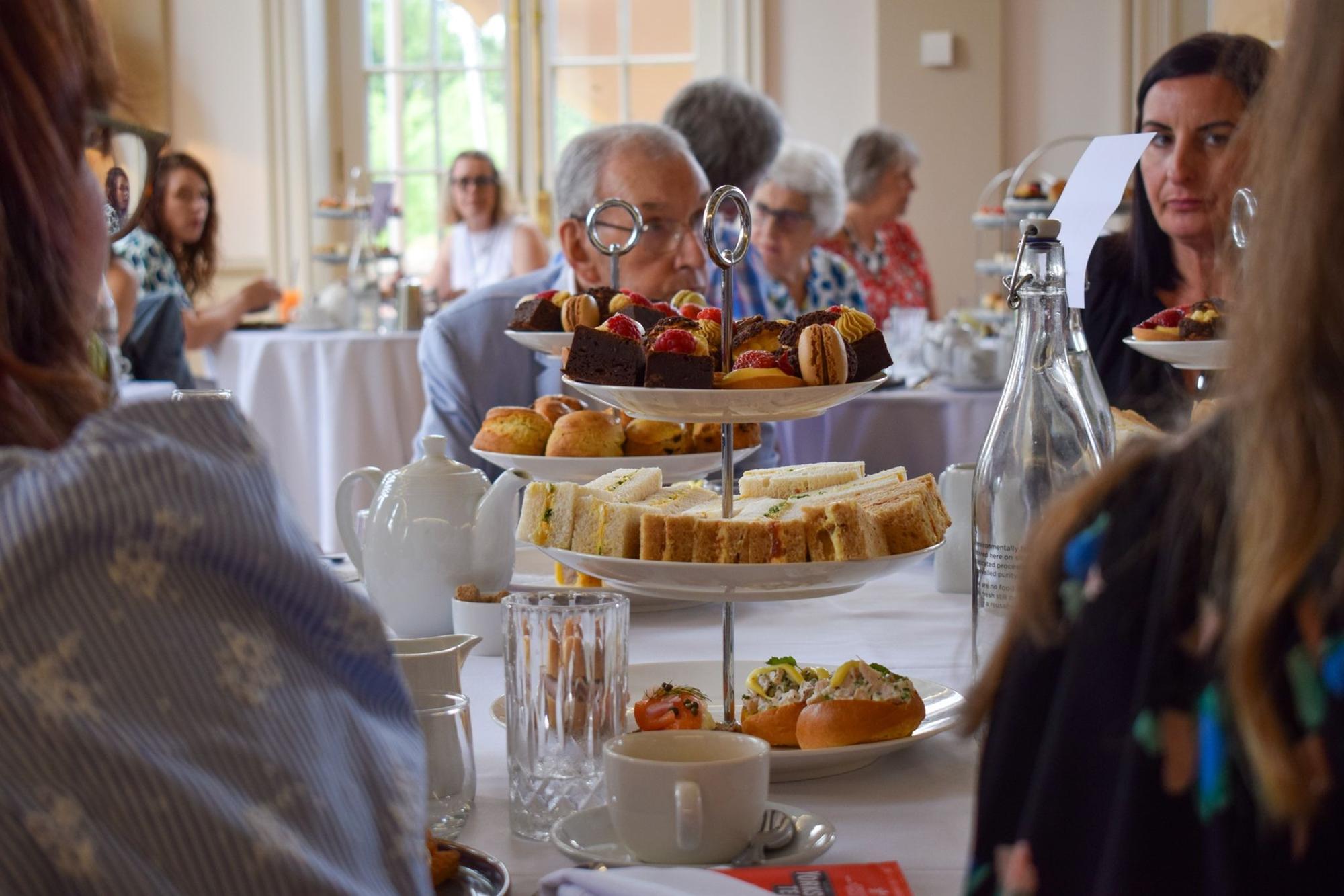 Hospital charity hosts first afternoon tea at historic country house