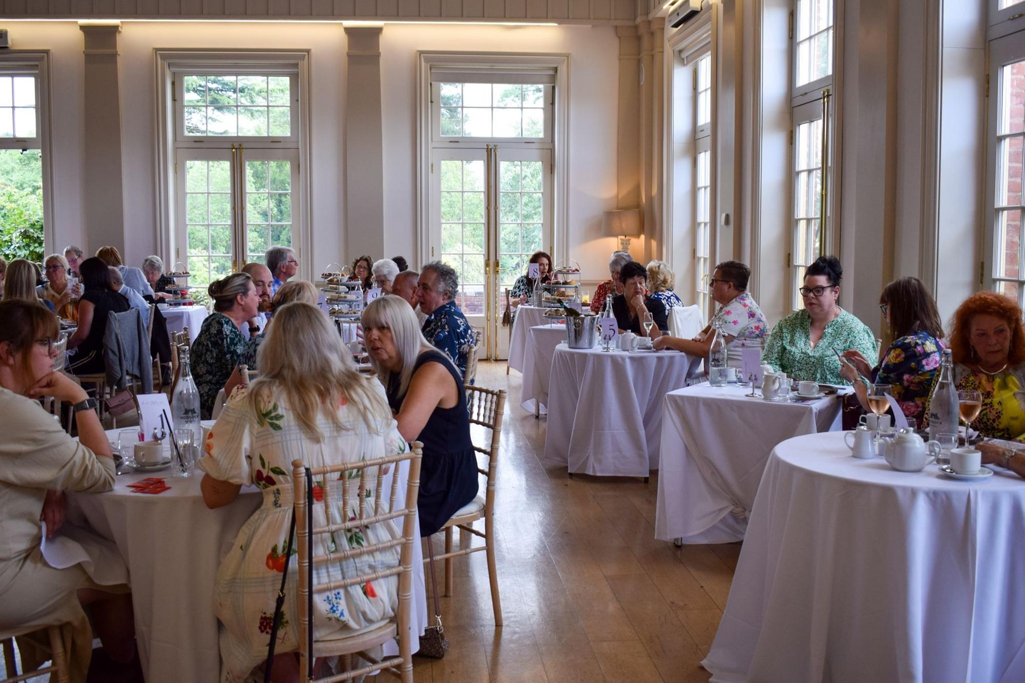 Hospital charity hosts first afternoon tea at historic country house