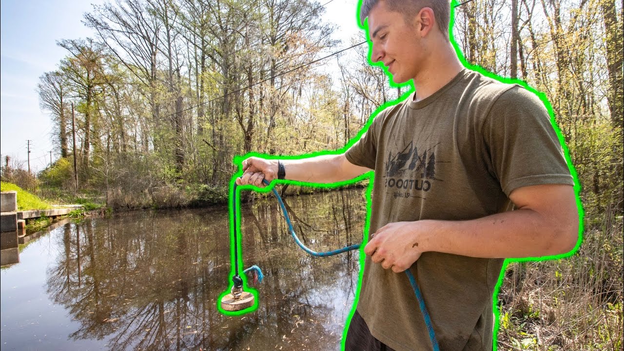 Magnet Fishing in a Historic City Leads to Artifact Recovery