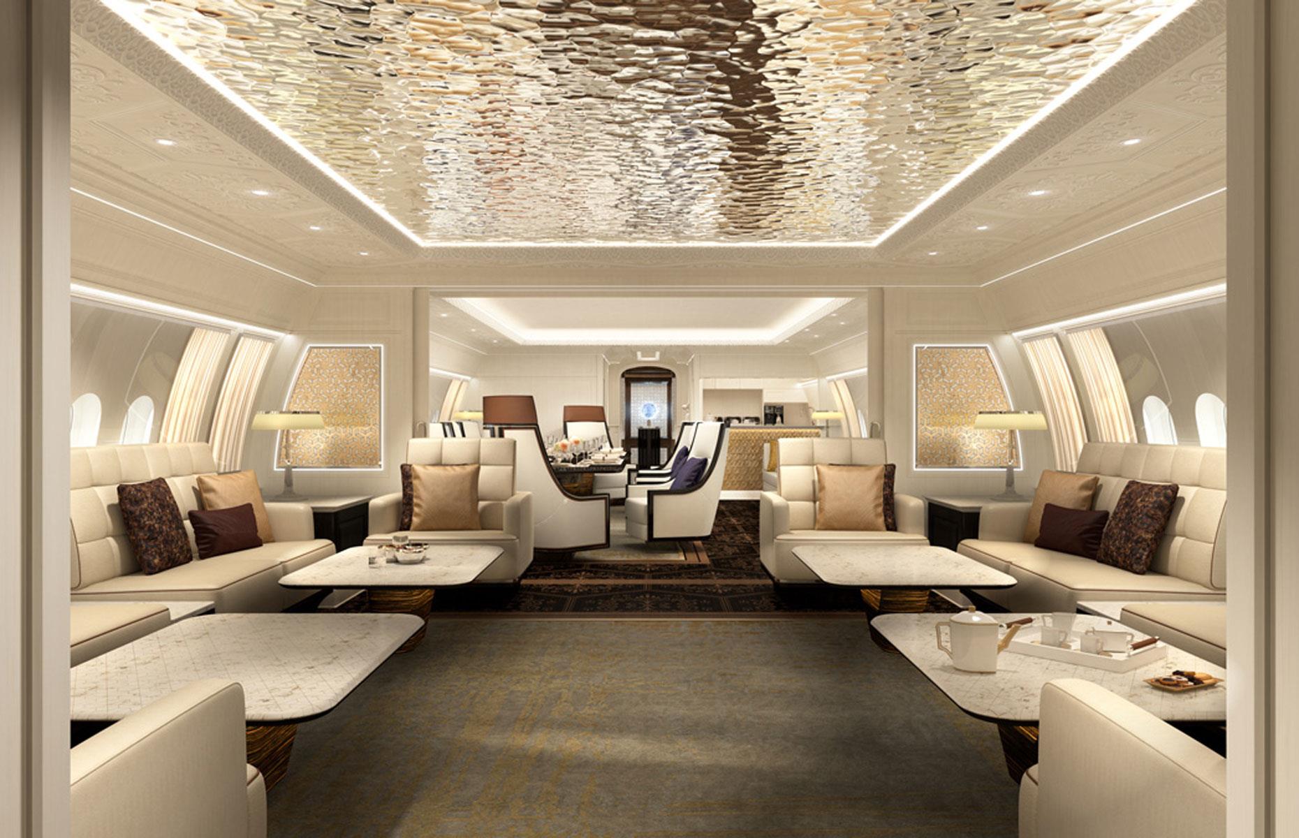 Inside the luxurious private jets the super-rich are snapping up