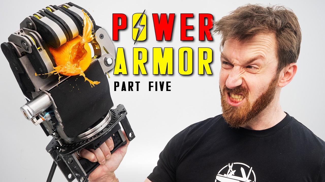 Real-Life Power Armor Series: Constructing Robotic Hand Mechanisms