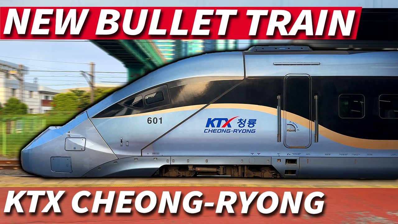 I rode Korea's newest high-speed train